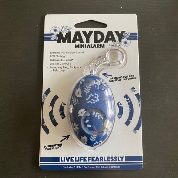 MAYDAY | Other | Mayday Mini Alarm Flashlight Keychain | Poshmark